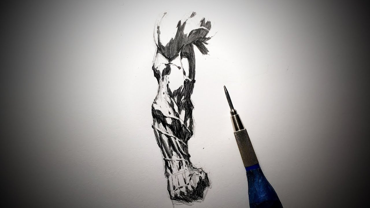 How to Draw Superhero Arm (EASY Step by Step)