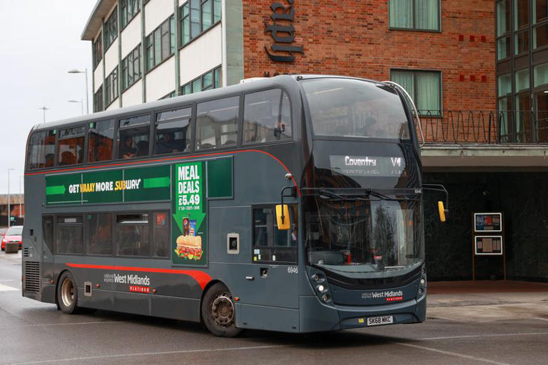 Top 10 West Midlands bus services where most crimes happen on board