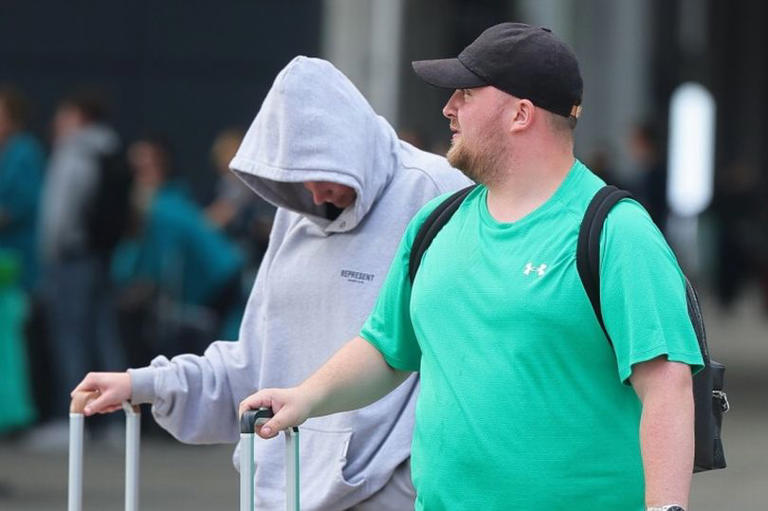 Luke Littler pictured with £6k watch and £2k rucksack as darts ace jets ...