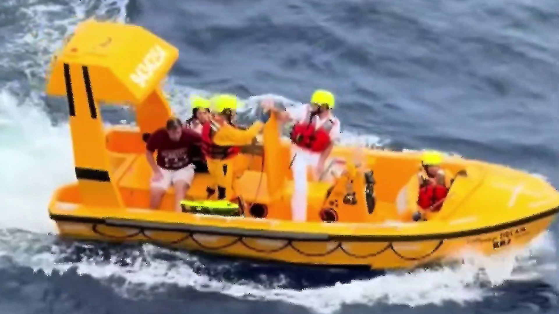 Video Shows Disney Passengers Rescued After Going Overboard