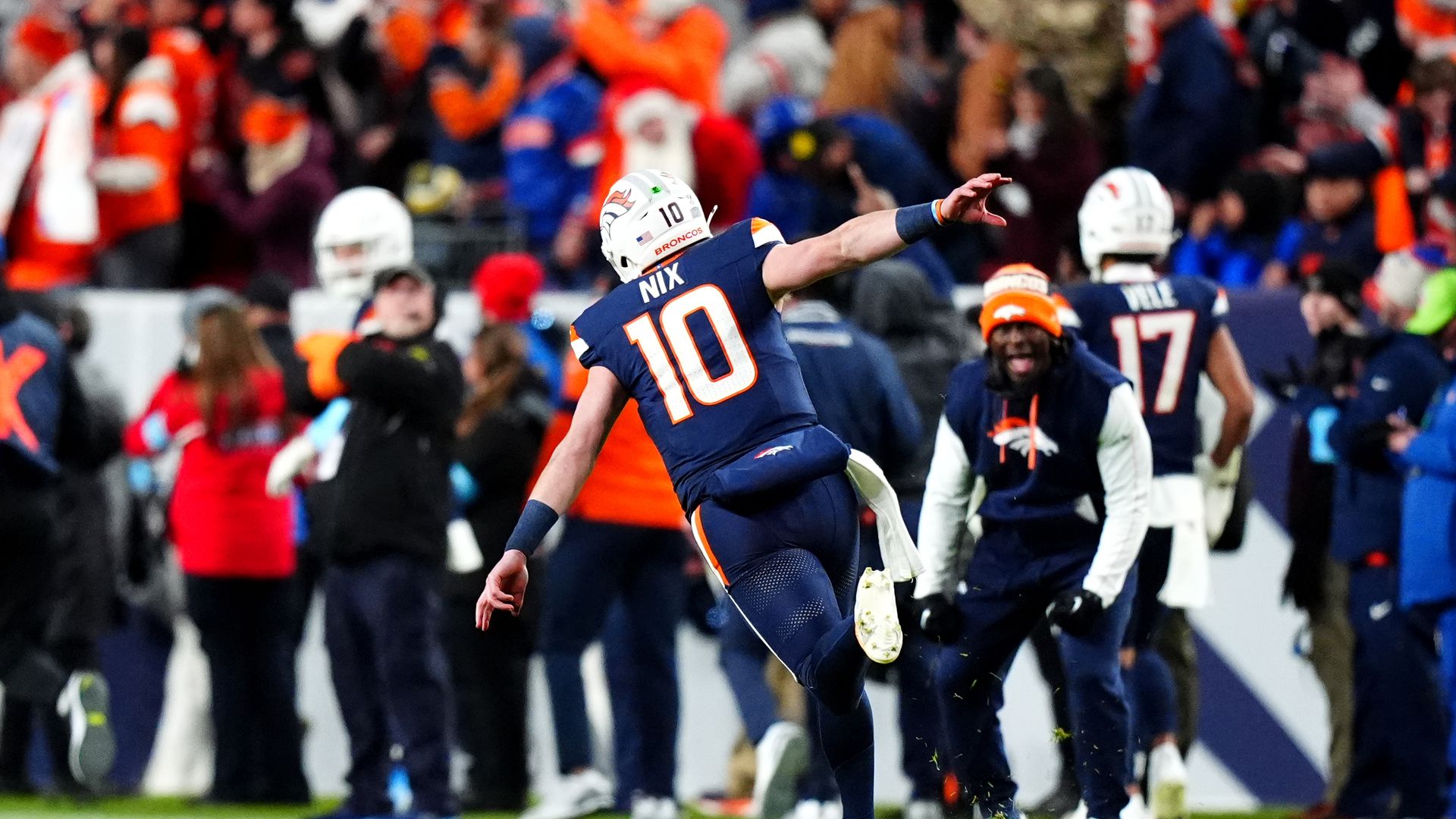 Bo Nix was a monster in goal-to-go passing as a rookie