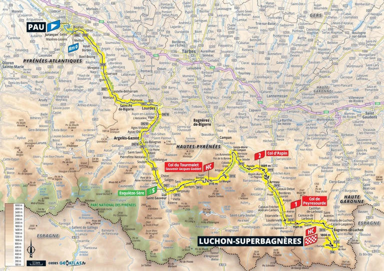 Tour de France 2025 stage-by-stage guide: Route maps and profiles for ...