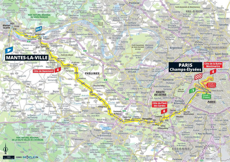 Tour de France 2025 stage-by-stage guide: Route maps and profiles for ...