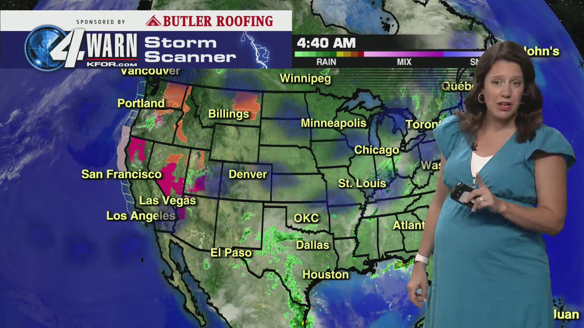 Emily Sutton talks about storm chances this week, including ...