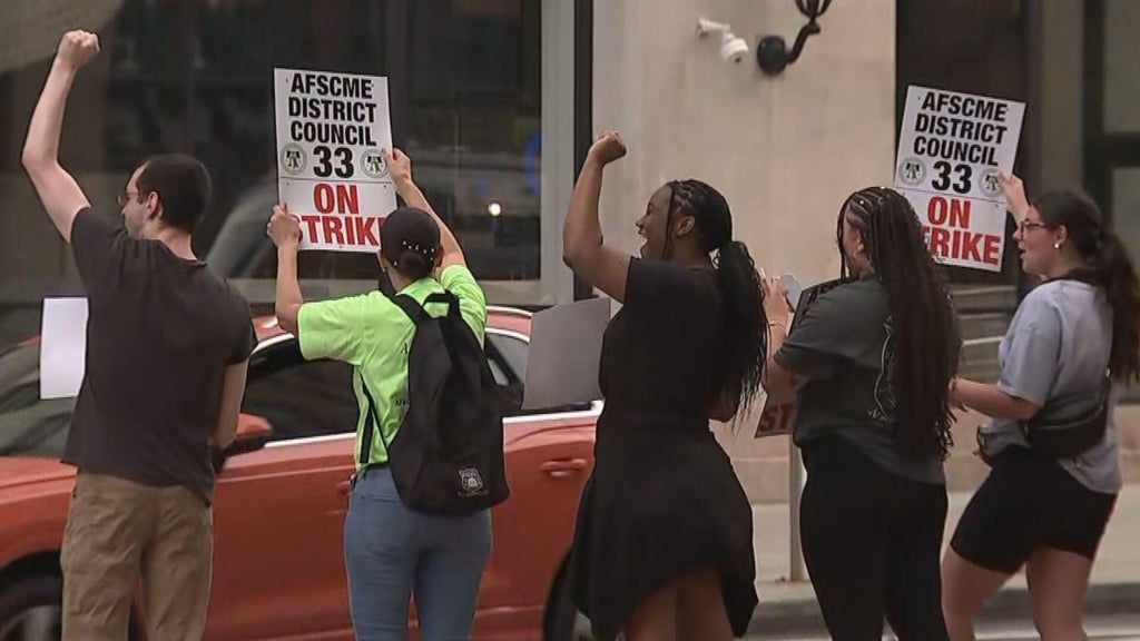 Philadelphia's largest blue-collar workers' union goes on strike for ...