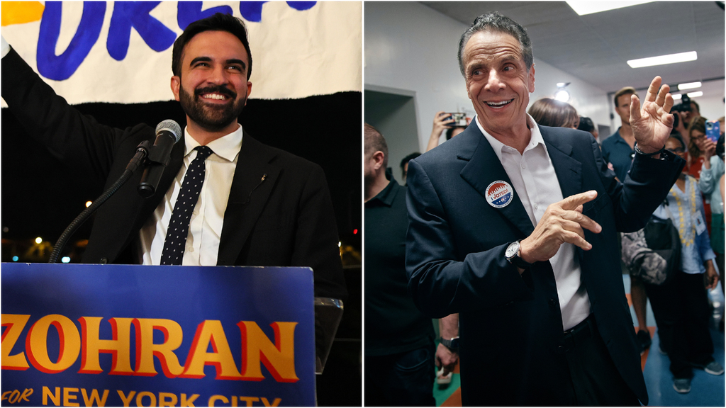 As Zohran Mamdani and Elizabeth Warren hold listening session, Andrew ...