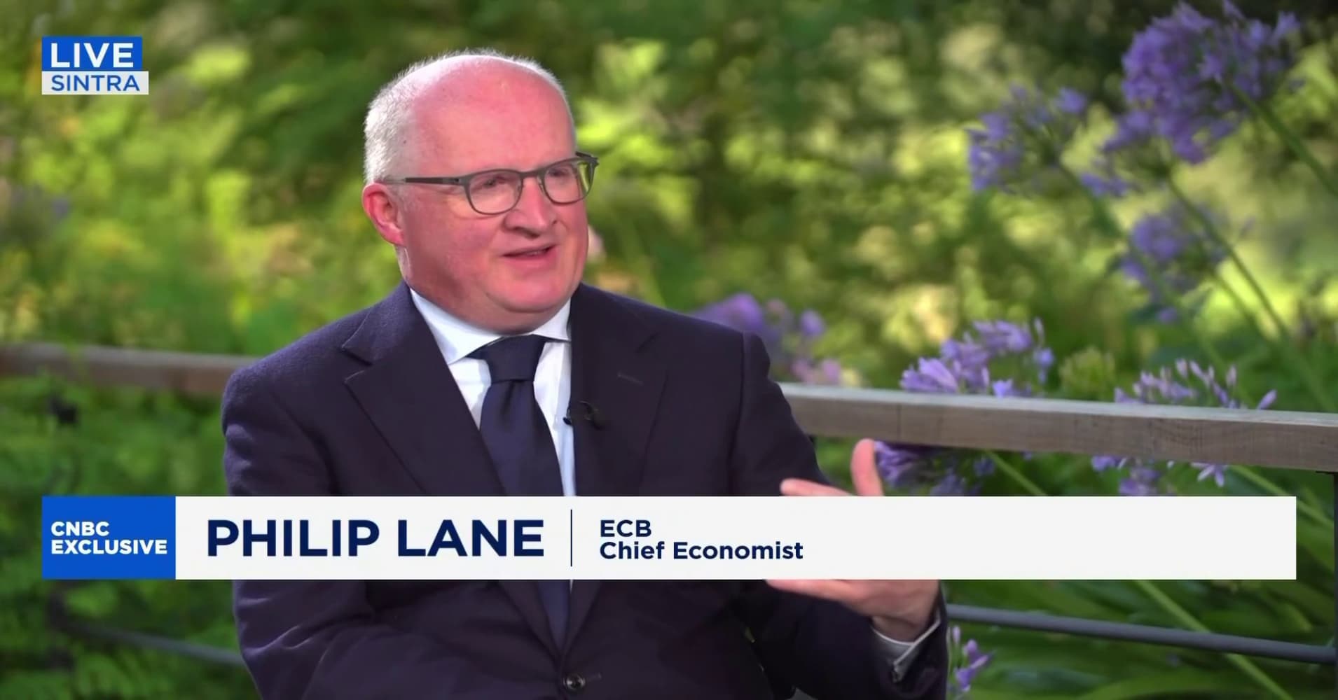 ECB's latest rate cycle is ‘done,’ Chief Economist Philip Lane says