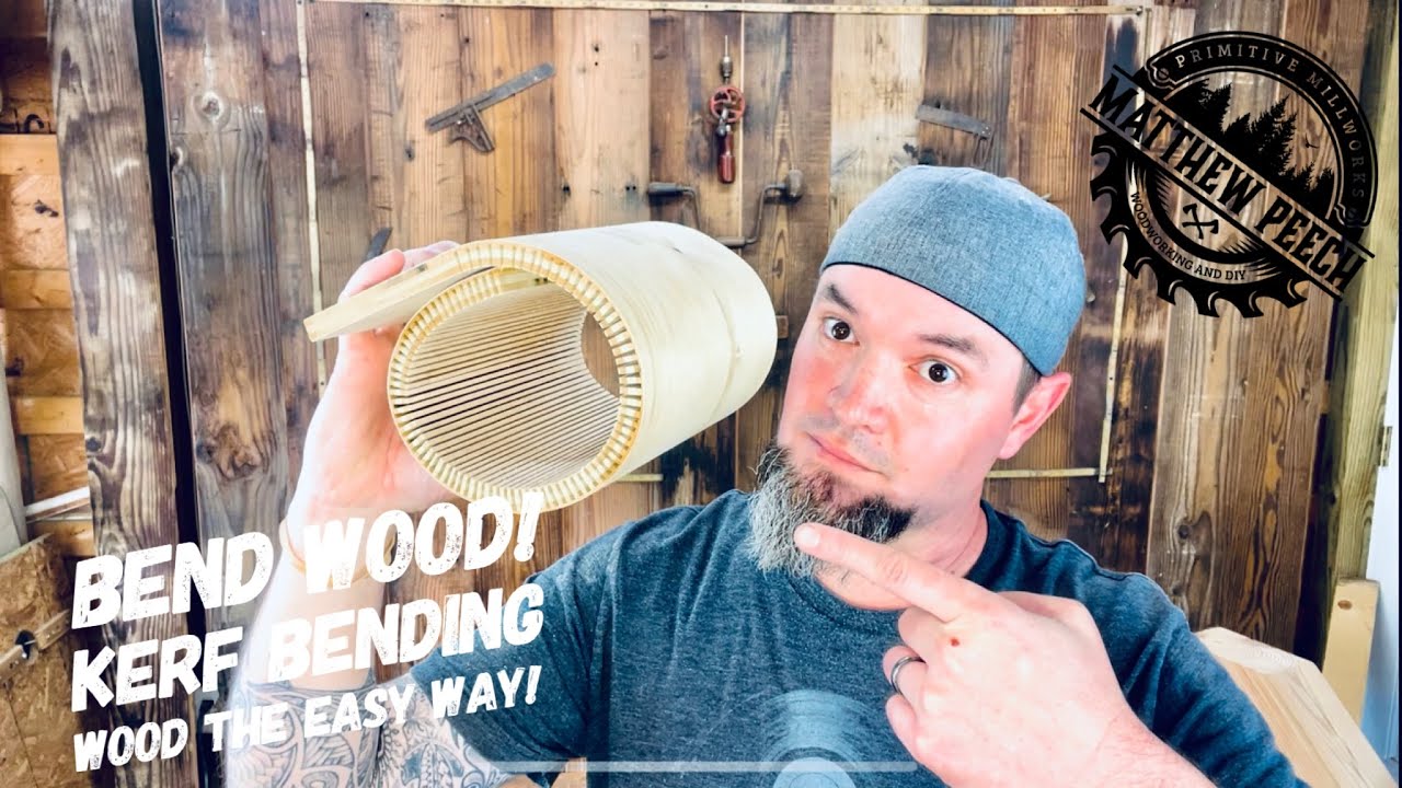 How to BEND WOOD | Kerf Bending