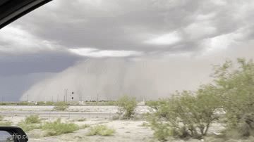 Huge Dust Storm Moves Through Southwest New Mexico