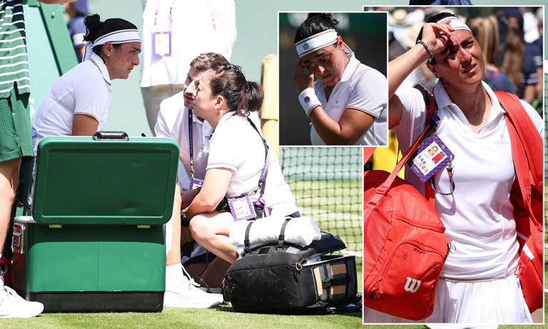Two-time Wimbledon finalist Ons Jabeur breaks silence after retiring in tears