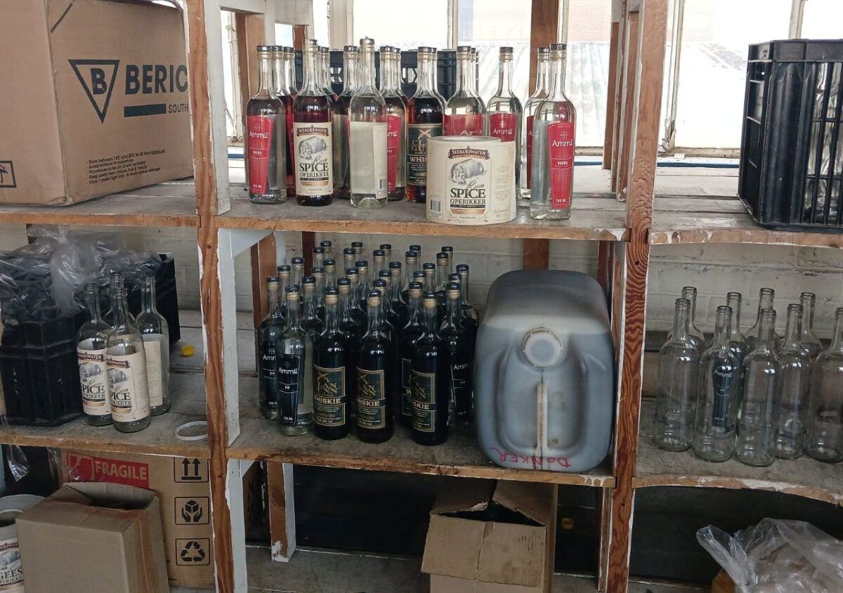 Police bust counterfeit liquor operation in Johannesburg