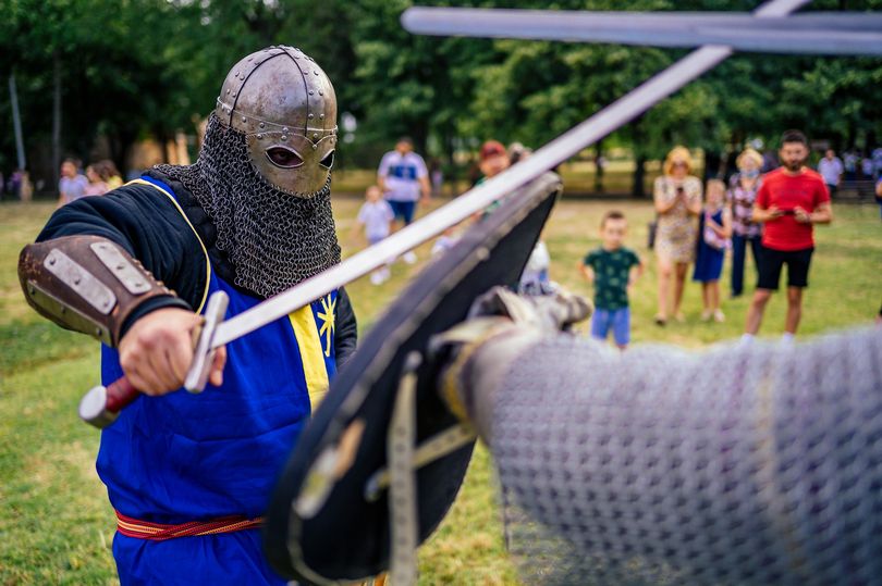 Man seriously injured after sword entered his helmet at battle re-enactment