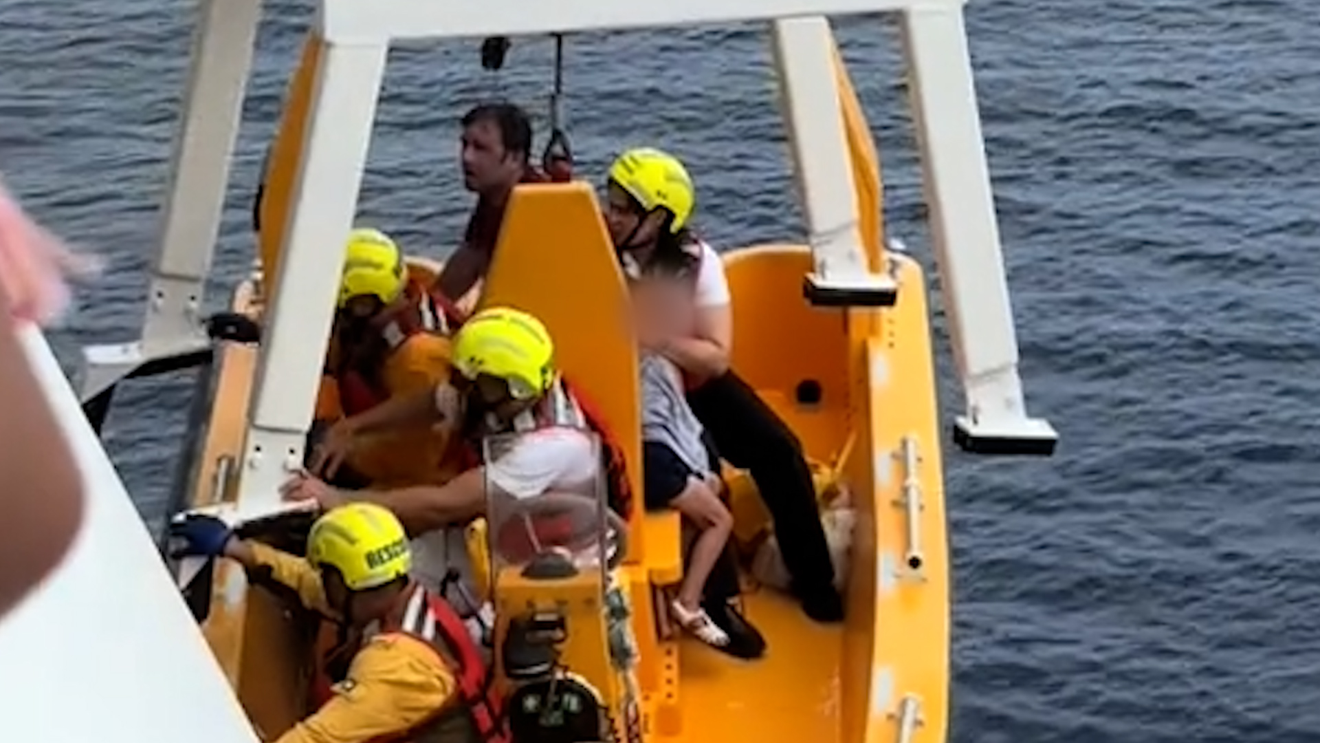 Dad jumps off Disney cruise ship to save daughter who fell overboard