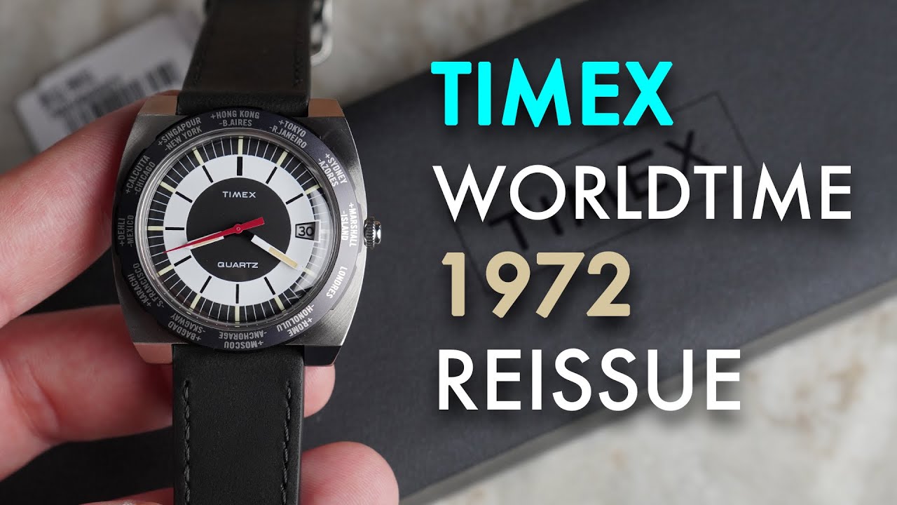 Pure Class: Timex World Time 1972 Reissue Watch
