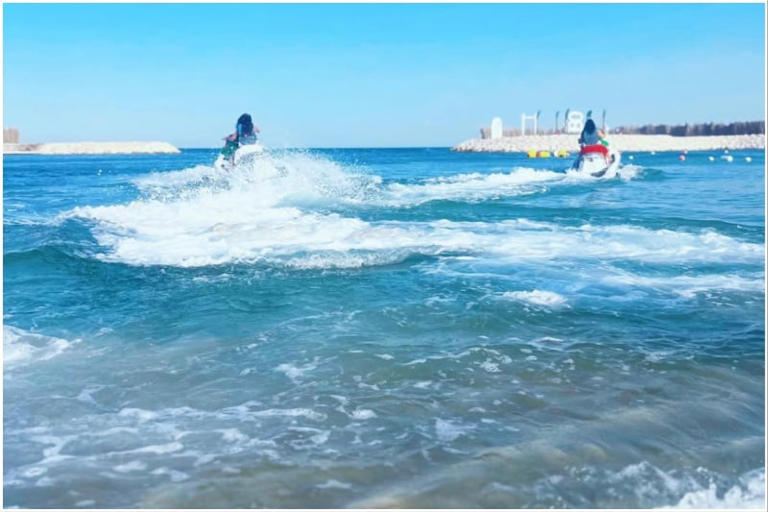 Ladies, splash it up at this private beach club in Al Khobar