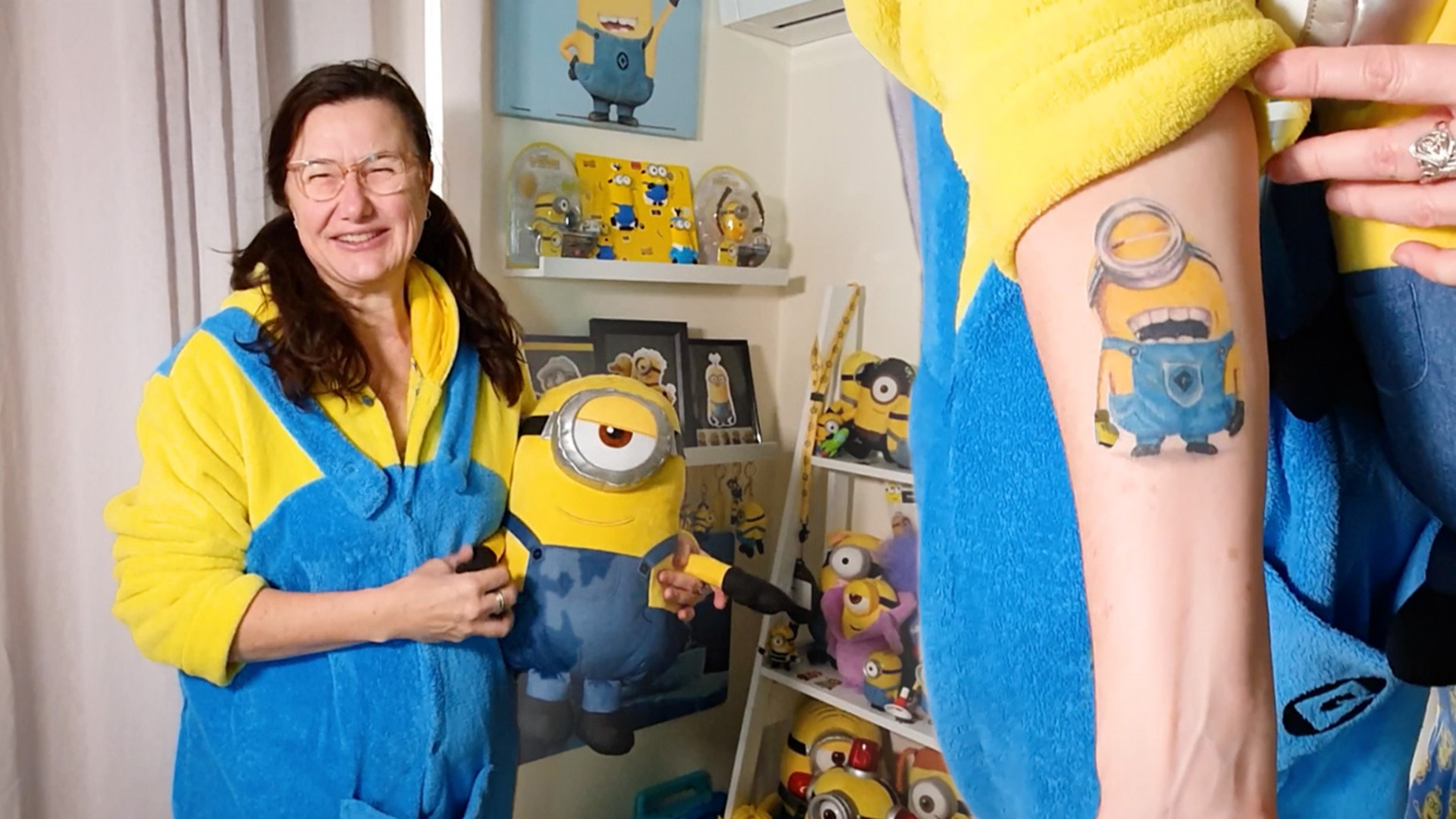 Australian woman has collection of over 1,000 Minions items