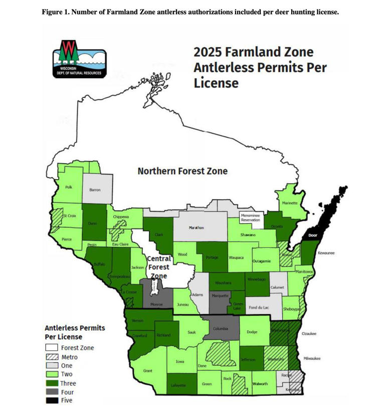 Wisconsin deer hunting season will feature new units, bump in ...