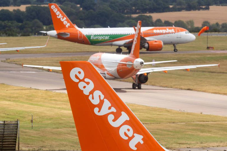 EasyJet flight from UK forced to divert back to airport after ...