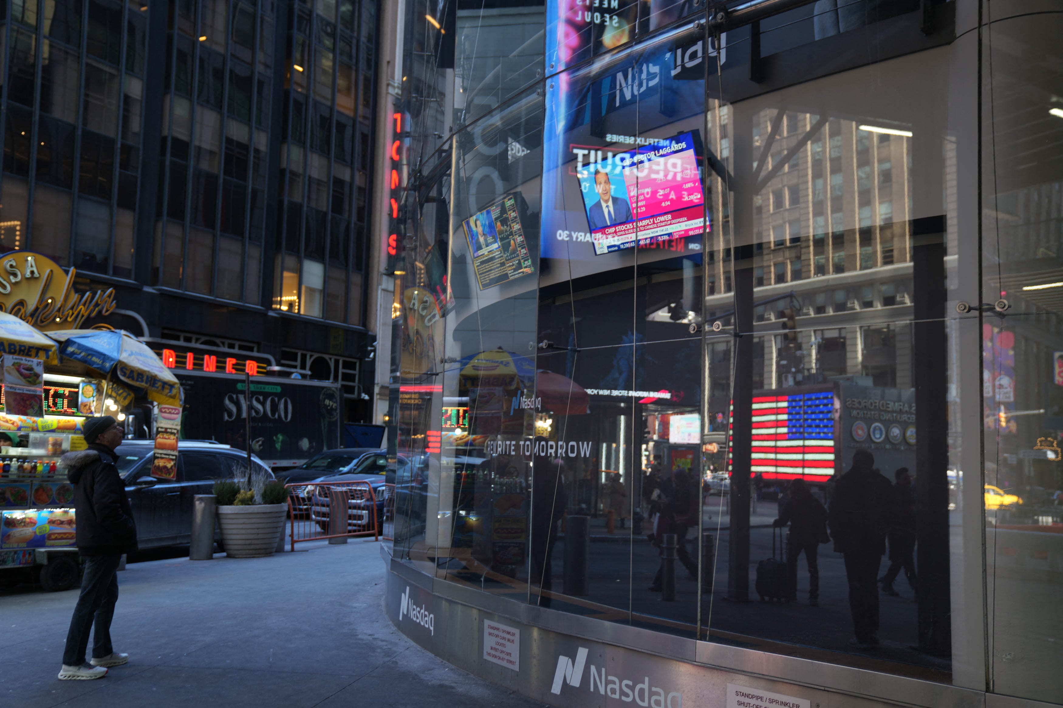 US stocks end mixed, with Dow up after Senate passes tax bill. Trump ...