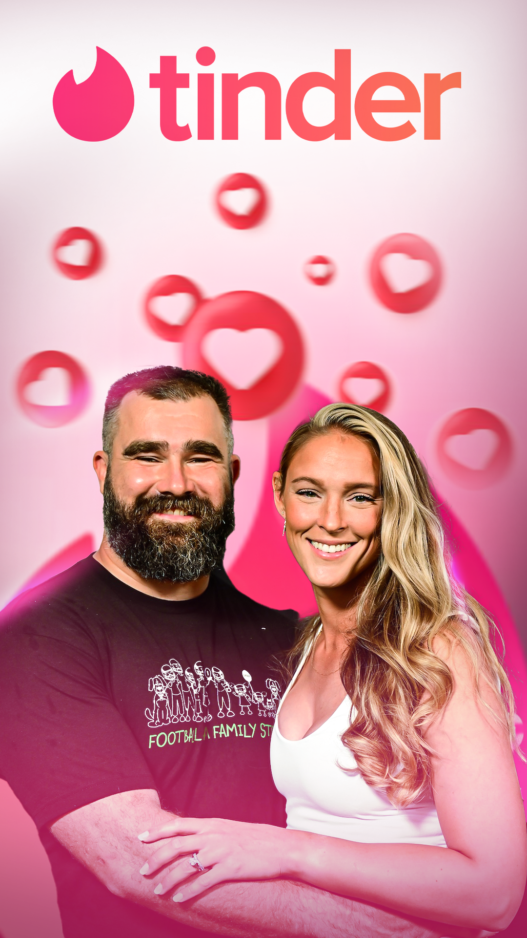 Jason Kelce’s Wife Kylie Admits His Height Was the Reason She Swiped ...