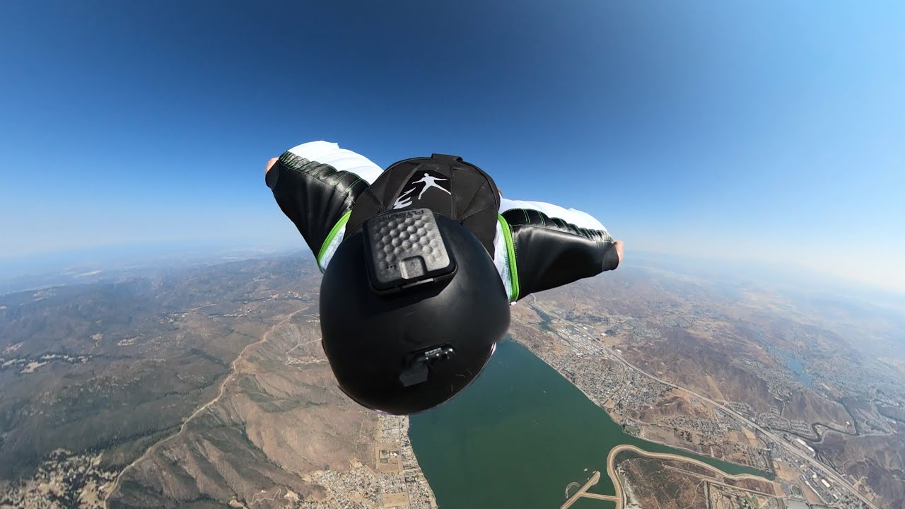 Flying My New Wingsuit for the First Time | Immersive 360 VR