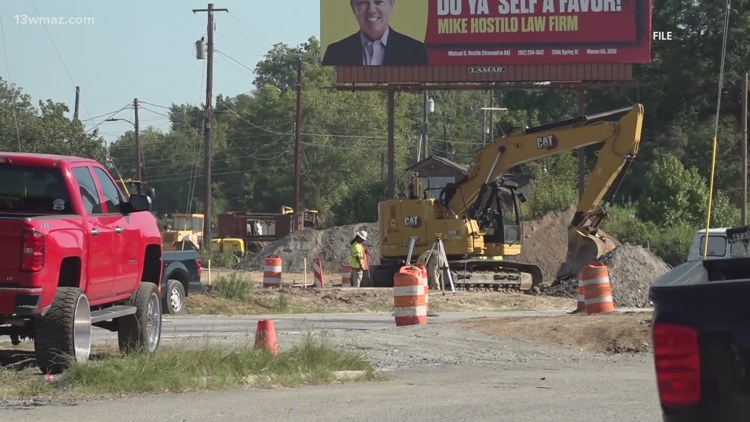Summertime is big for road construction projects. Here's where Macon ...