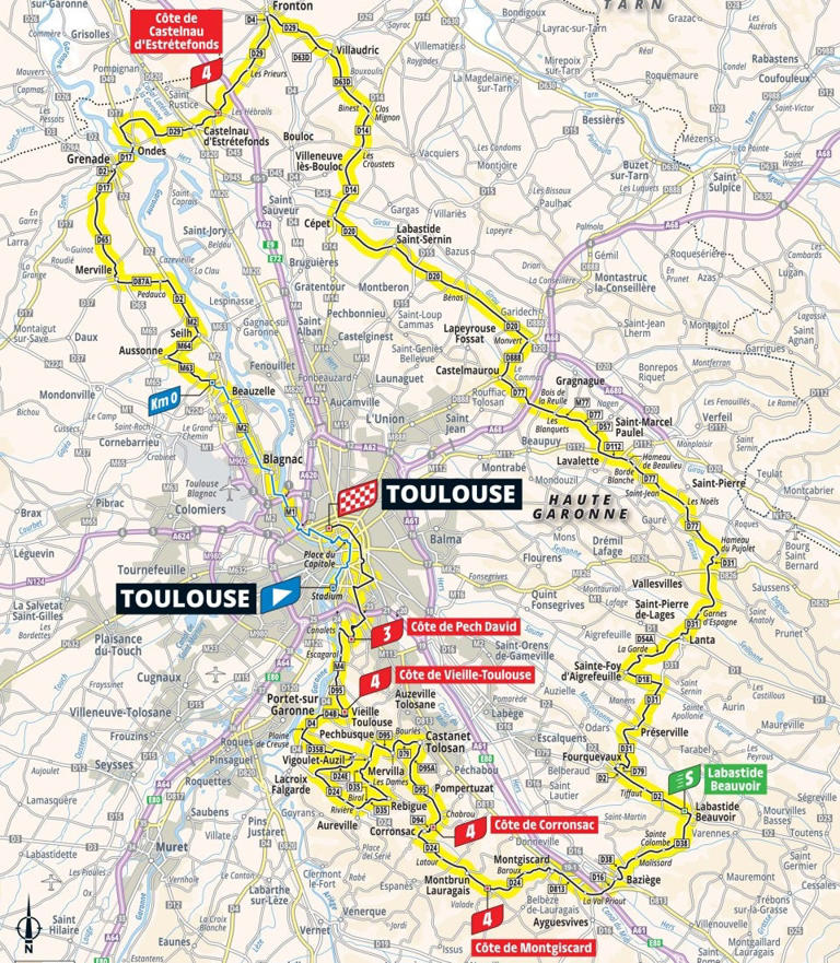 Tour de France 2025 stage-by-stage guide: Route maps and profiles for ...