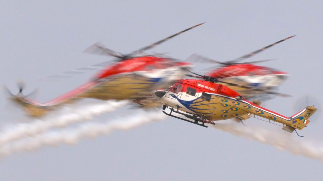 Sarang Helicopter Display Team | India Shines at Dubai Airshow