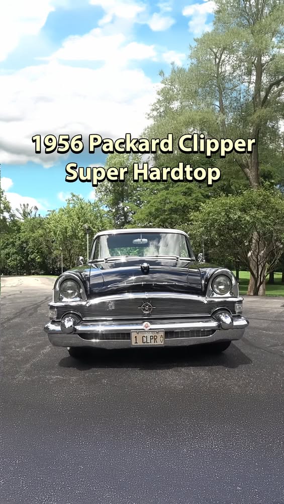 1956 Packard Clipper Super Hardtop in Timeless White 🚘