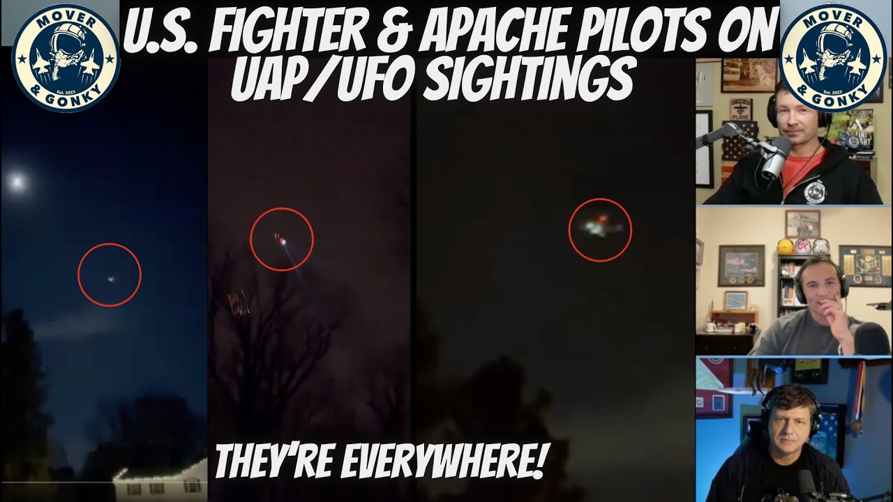 Fighter and Apache Pilots React to UAP/UFO Sightings