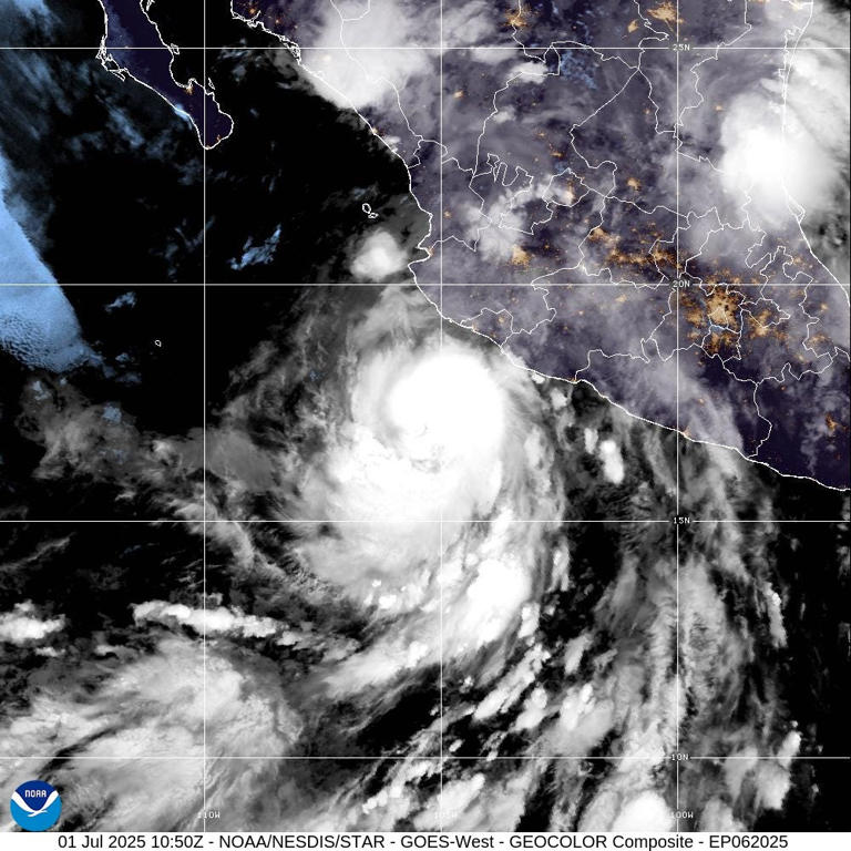 Hurricane Flossie tracker: See projected path of storm