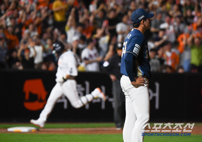 Kim Jinho allowed a three-run shot