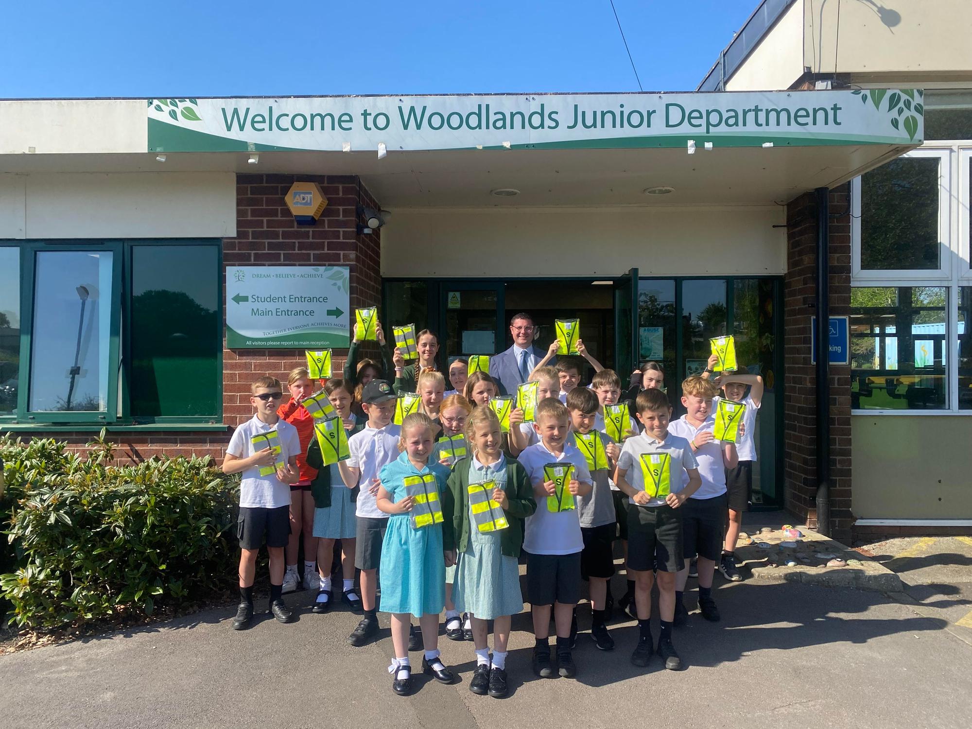 Primary school gifted high-vis vests to learn ‘beyond the classroom’