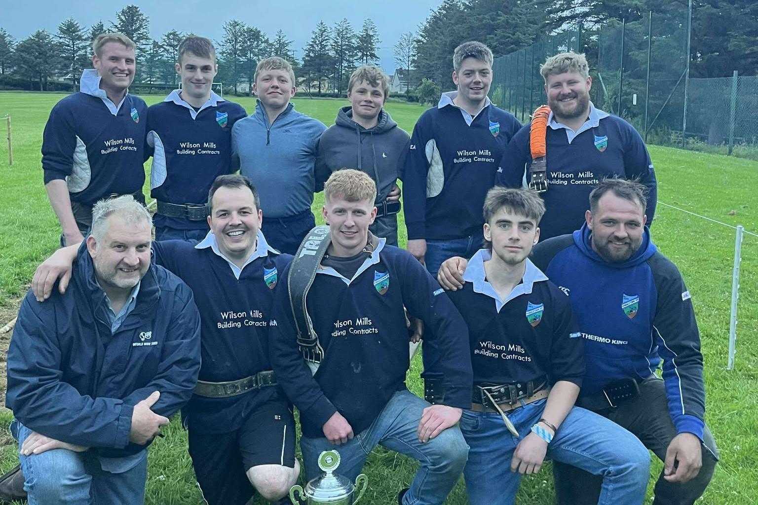 Pulling power on show at Randalstown YFC tug of war competition