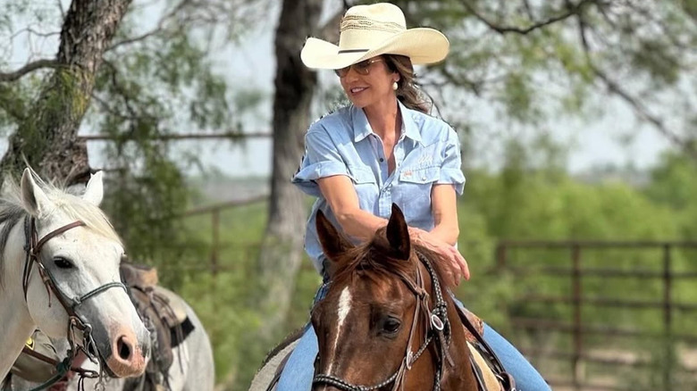 Kristi Noem's Cowboy Hat Obsession Shows No Signs Of Slowing Down