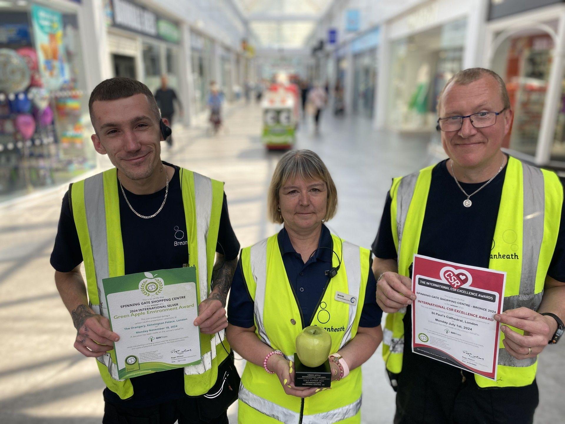 Spinning Gate Shopping Centre announces silver CSR Award success