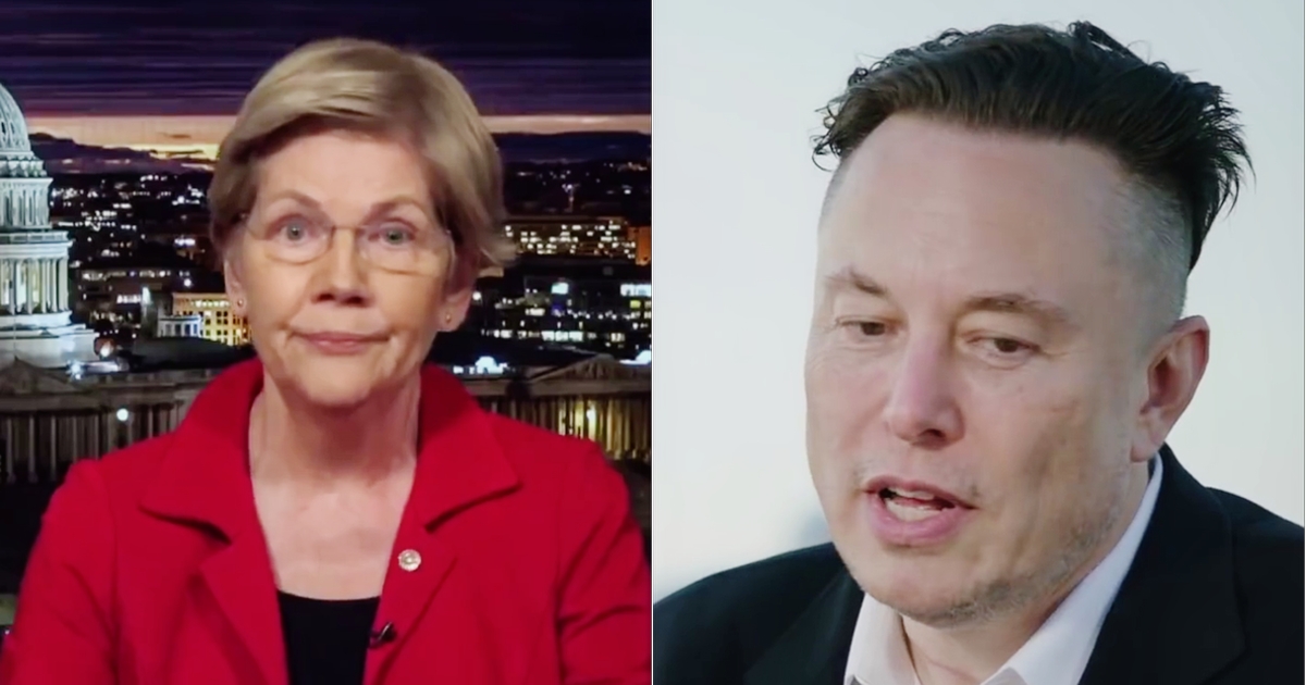 ‘Hell Has Frozen Over’: Elizabeth Warren Heaps Praise on Elon Musk for ...