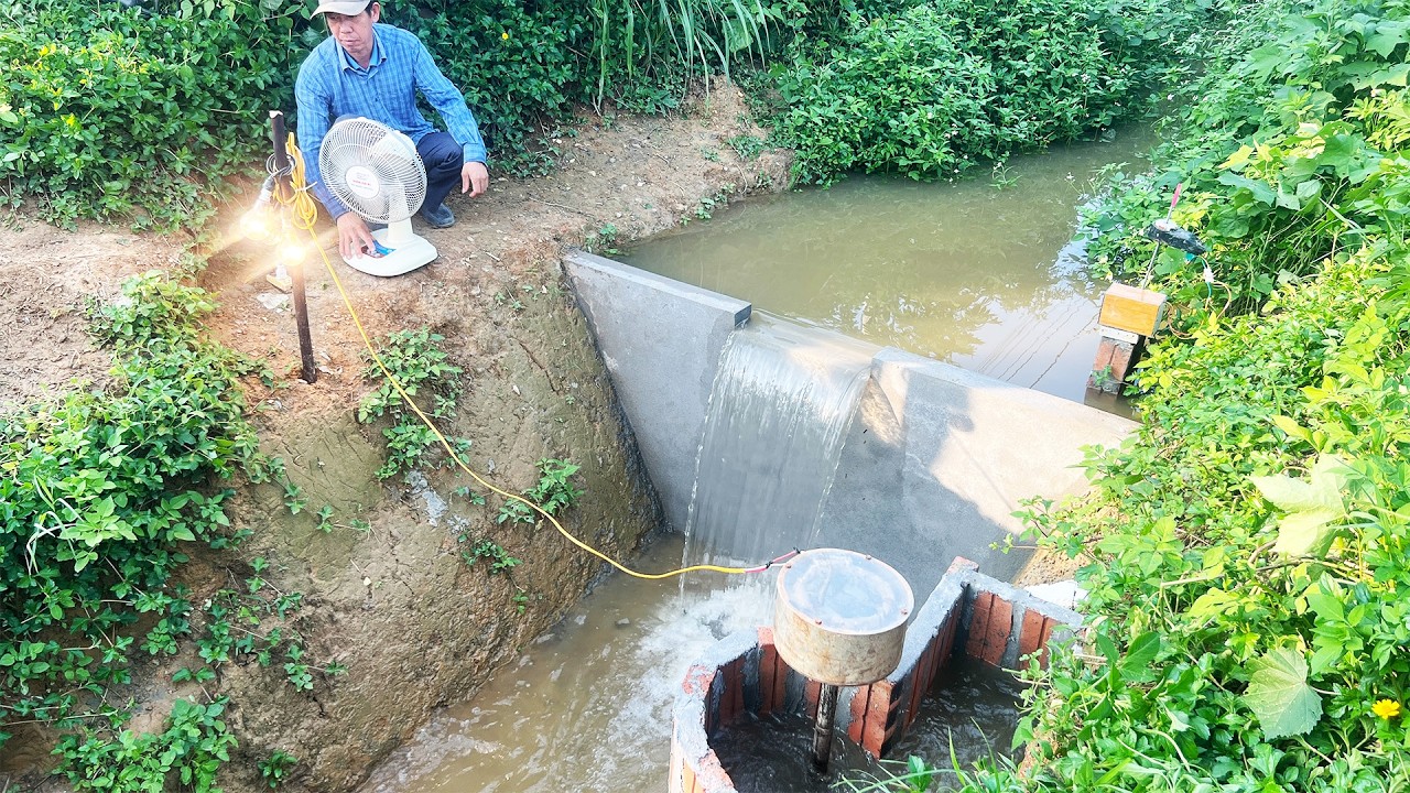 How to Build a Small 220V Hydroelectric plant
