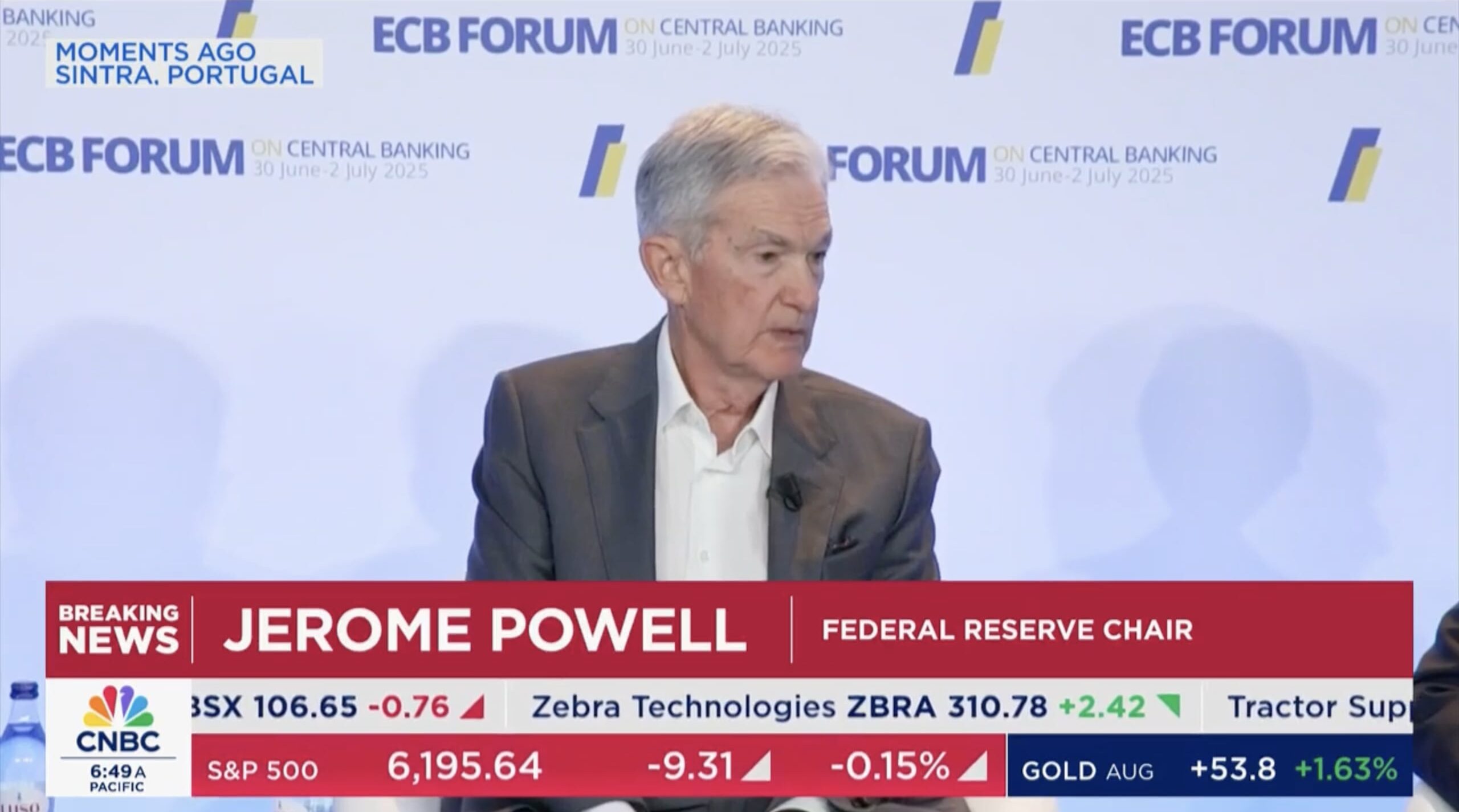 Fed Chair Jerome Powell Says Rates Would Have Been Cut if Not for Trump ...