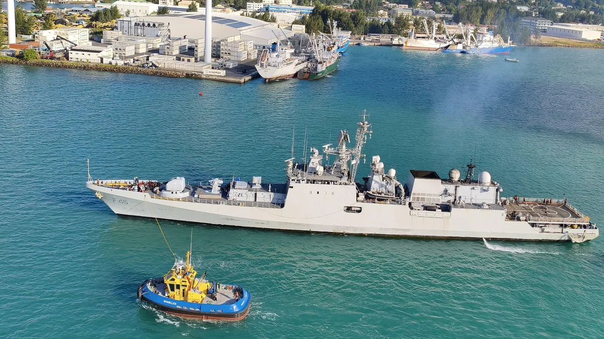 Indian Navy’s INS Teg wraps up Seychelles visit, marks National Day ...