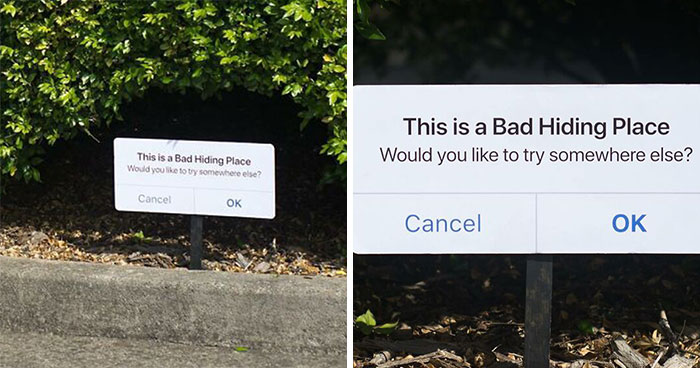Artist Places Funny Signs In His City And They Look Like Art ...