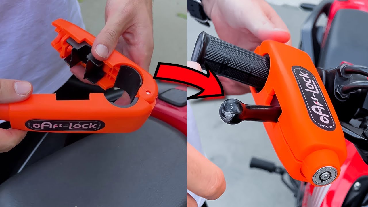 Cadeado inteligente: proteja sua moto com tecnologia avançada!