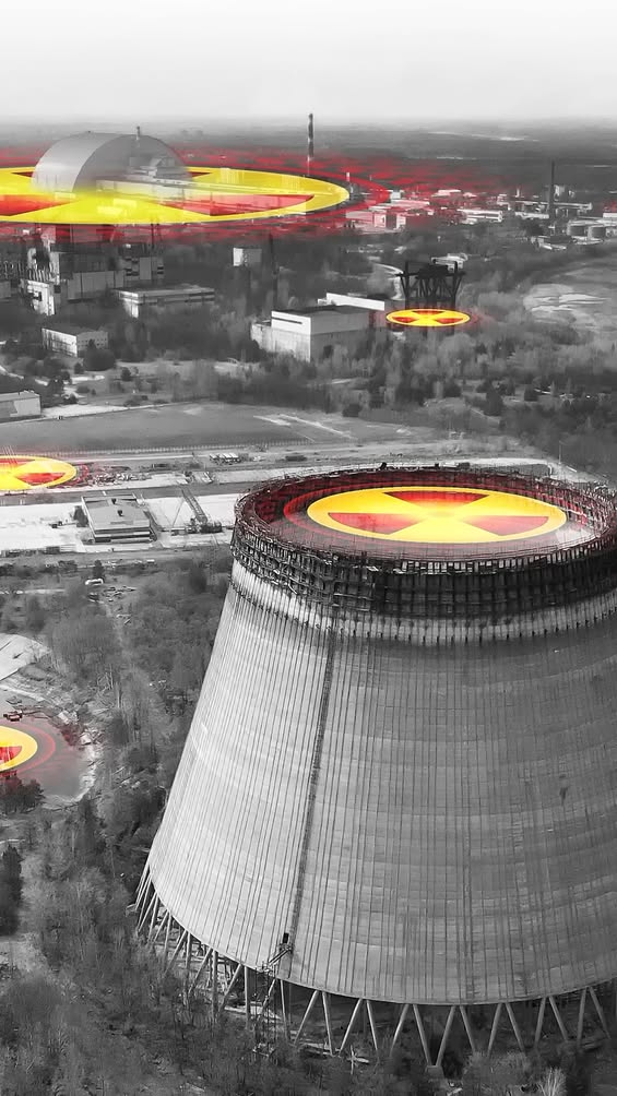 Radioactive mushrooms from Chernobyl ☢️