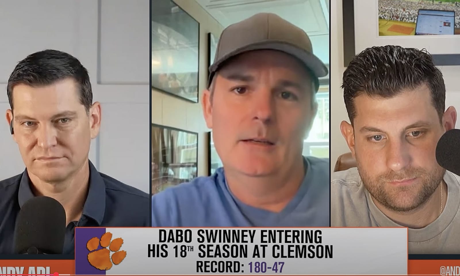 Larry Williams appears on the Ari & Andi – On3 podcast