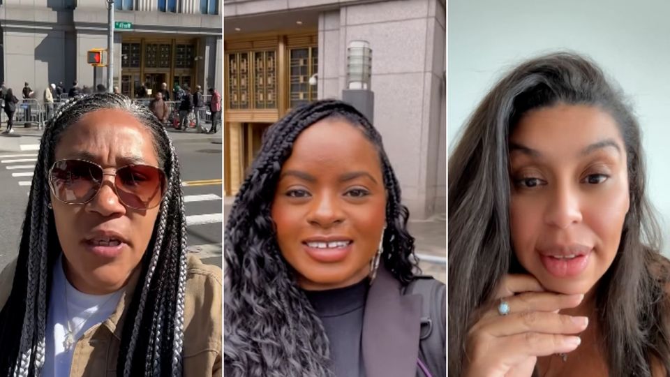 Meet the influencers livestreaming outside ‘Diddy’ trial