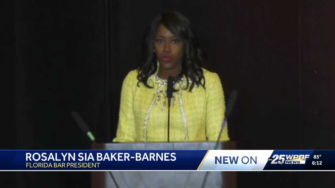 Rosalyn Sia Baker-Barnes makes history as Florida Bar Association's ...
