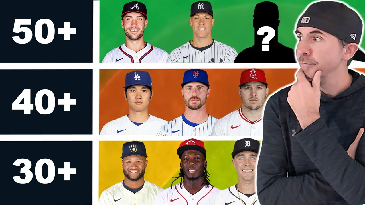 Predicting EVERY MLB Team's Home Run Leader & Their Home Run Total For ...