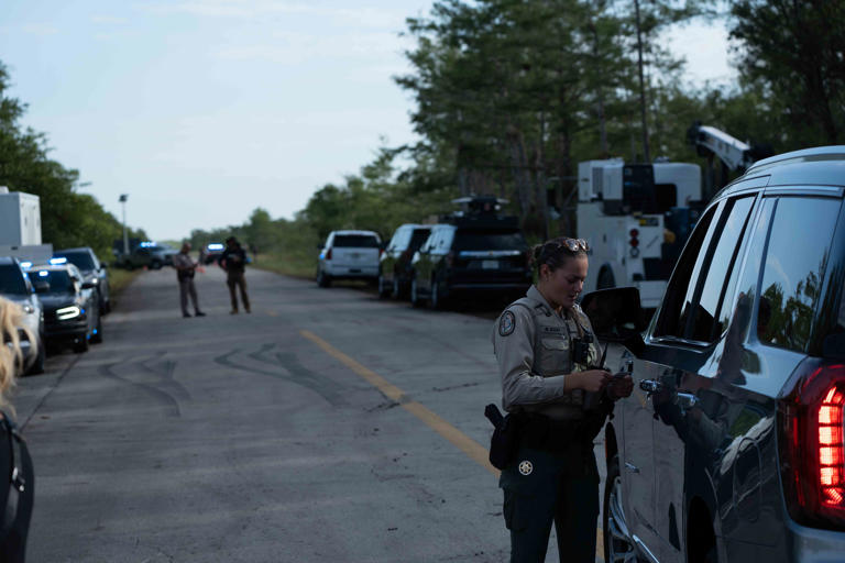 Live updates: President Trump arrives at Alligator Alcatraz for tour in ...