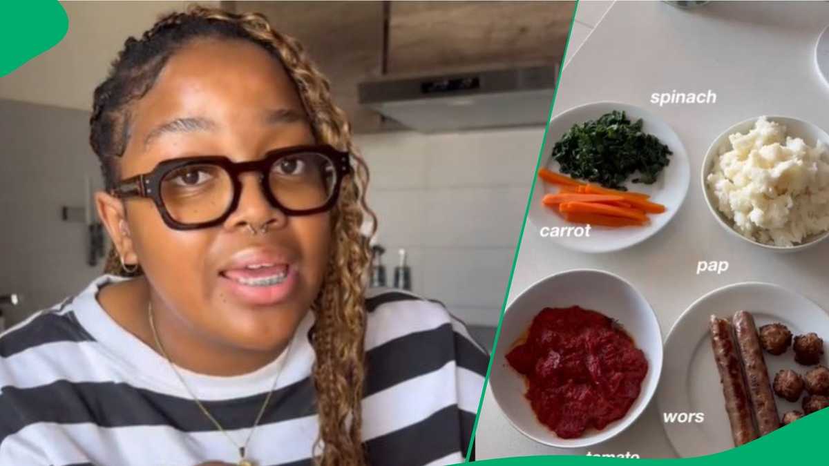 Woman makes sushi using South African staple food instead of rice and fish