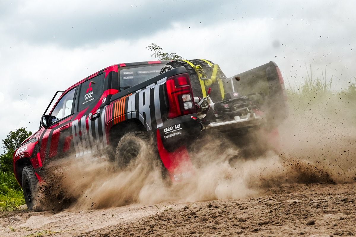 Bawa Tiga Triton, Tim Mitsubishi Ralliart Siap Libas Asia Cross Country ...